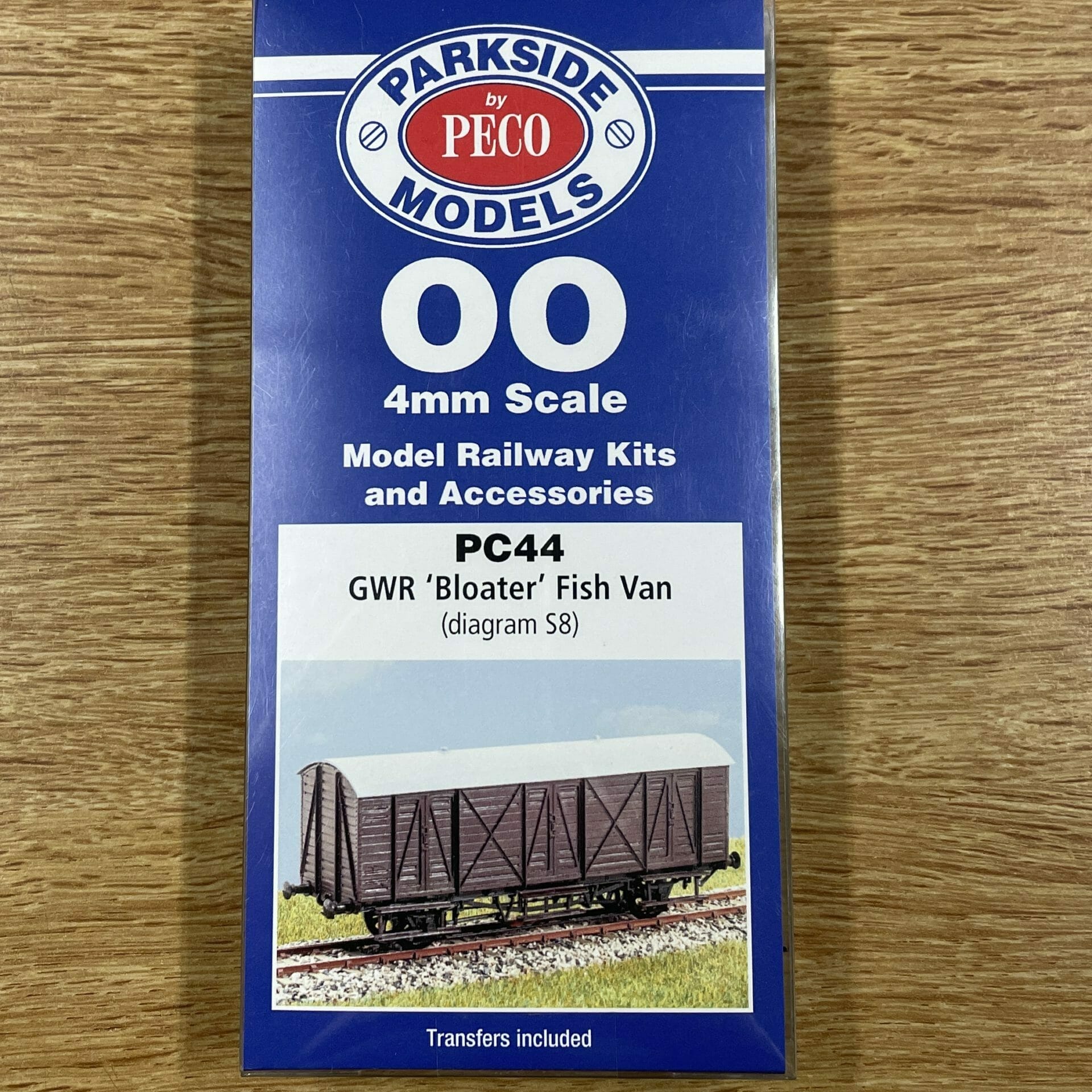 Parkside Models PC44 – GWR ‘Bloater’ Fish Van – 00 Gauge Kit - South ...