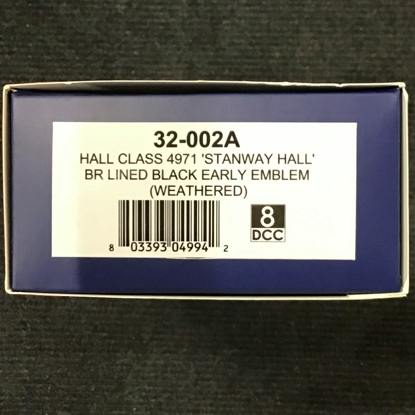 Bachmann 32-002A – GWR Hall Class, 4-6-0, No. 4971, “Stanway Hall” – BR ...