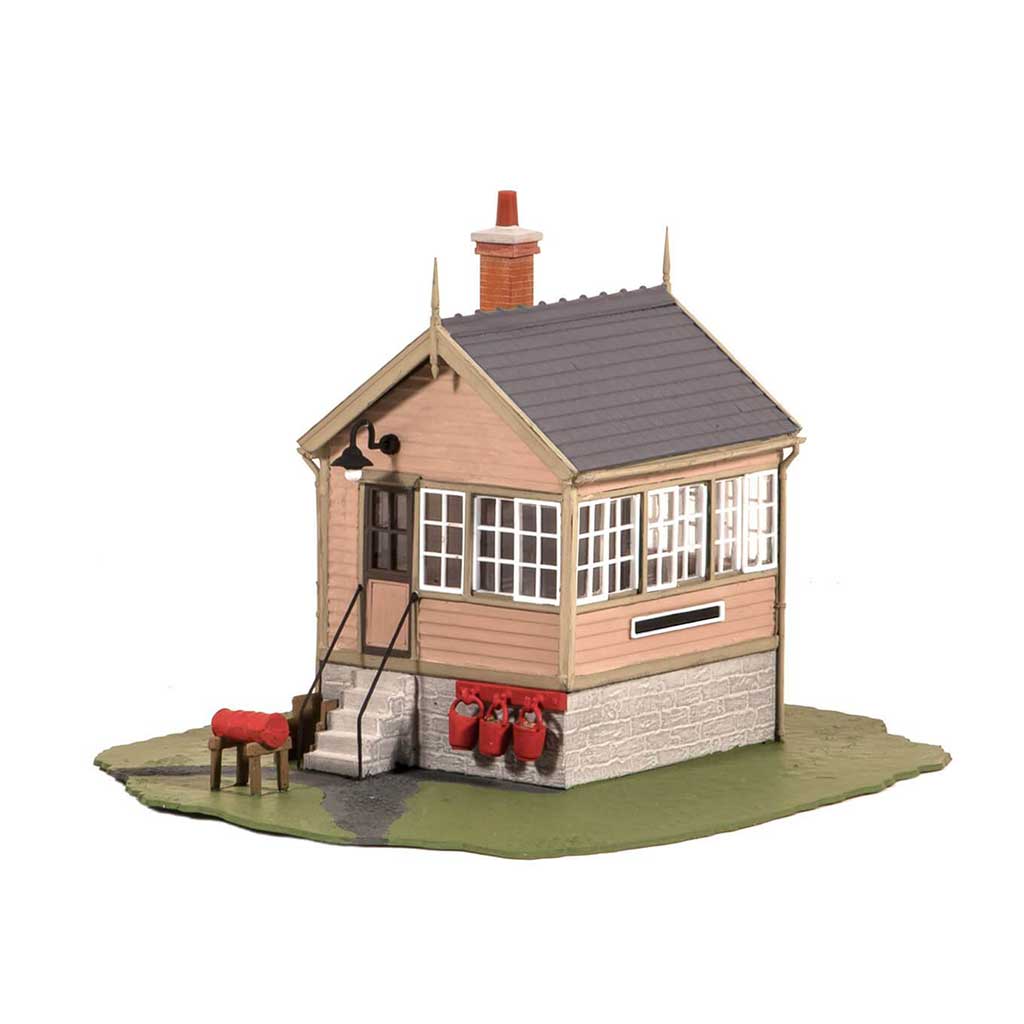 Ratio 503 – Platform or Ground Level Signal Box – OO Gauge Kit