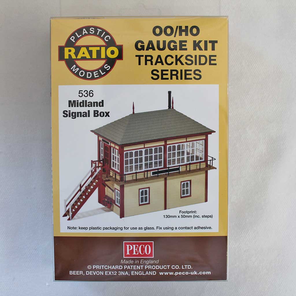 Ratio 536 – Midland Signal Box – OO Gauge Kit