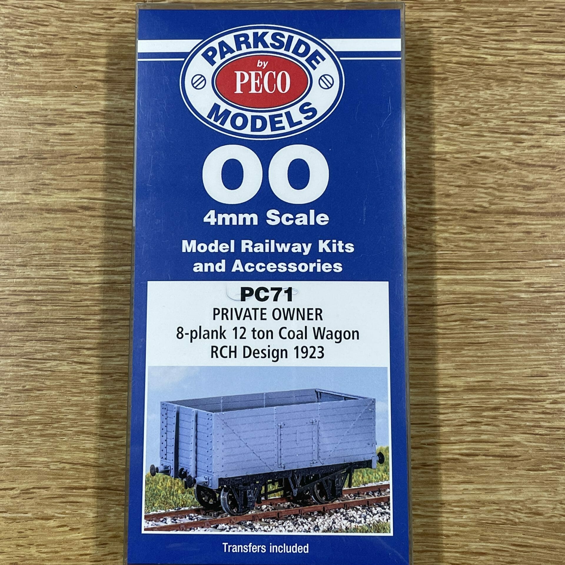 Parkside Models PC71 – RCH Design 1923 – 8 PIank 12 Ton Coal Wagon – 00 ...