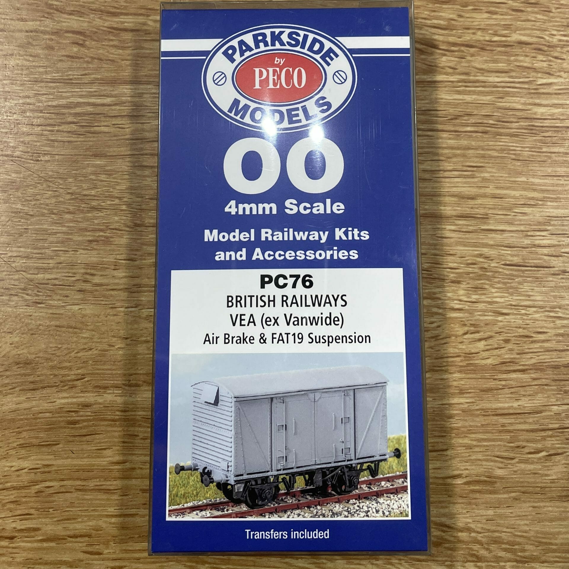 Parkside Models PC76 – BR Van ‘Vanwide’ with Air Brake