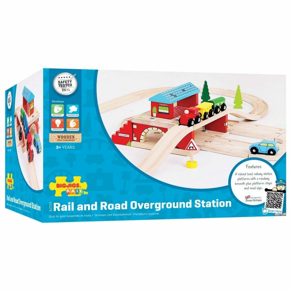 BigJigs BJT237 – Overground Station - South Devon Railway Gifts and Models