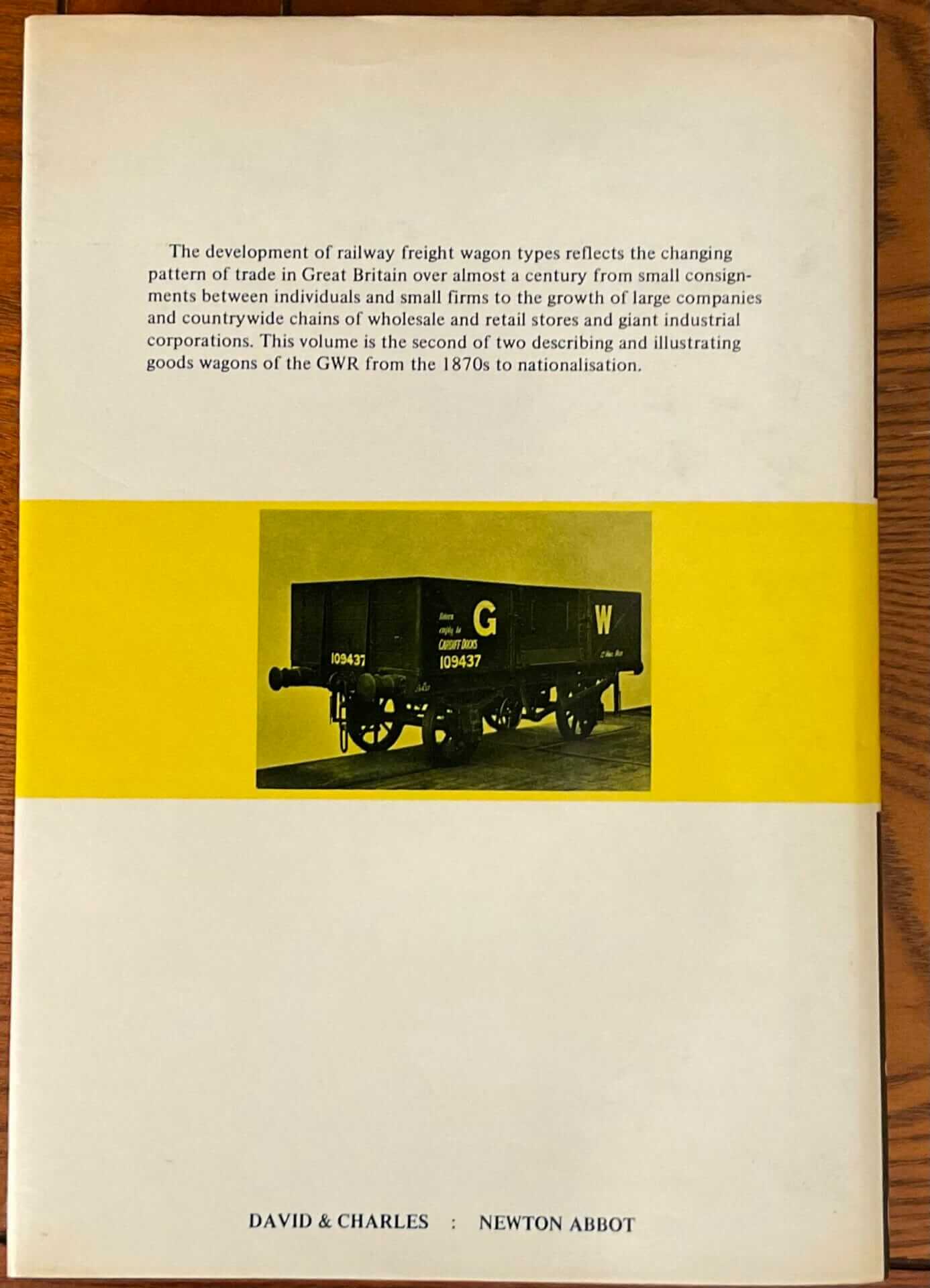 A History of GWR Goods Wagons – Vol. 2 – A G Atkins, W Beard, D J Hyde ...