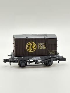 SDR N Gauge Conflat Wagon with Container - Limited Edition